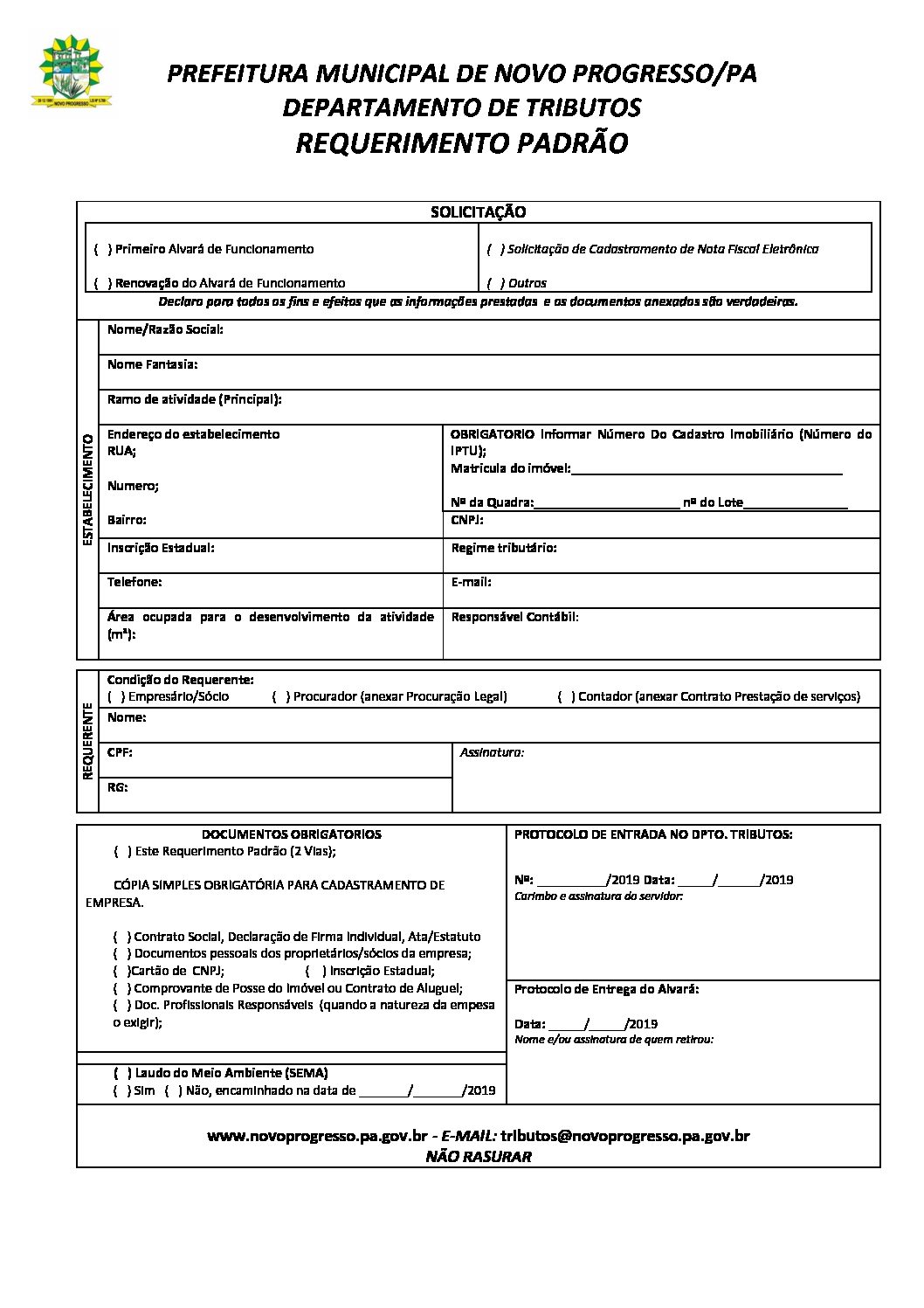 Aprender Sobre 82 Imagem Modelo De Alvara De Funcionamento Br